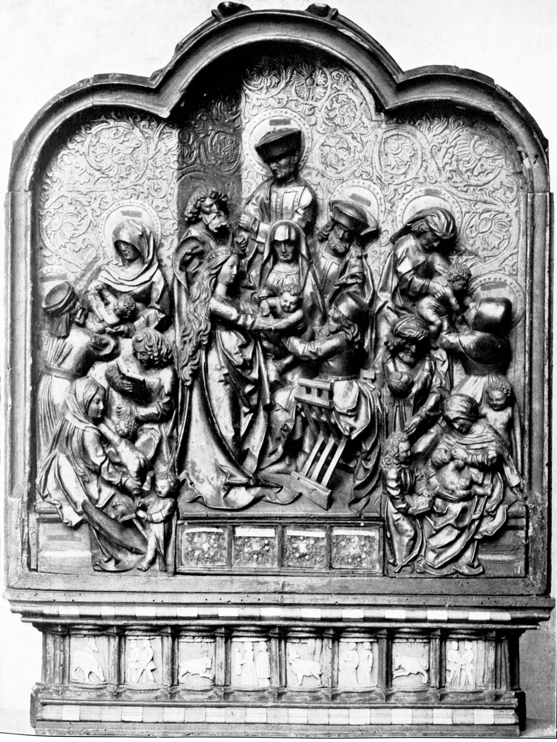 Altärchen mit dem Relief der Heiligen Sippe - KFMV - Kaiser Friedrich ...